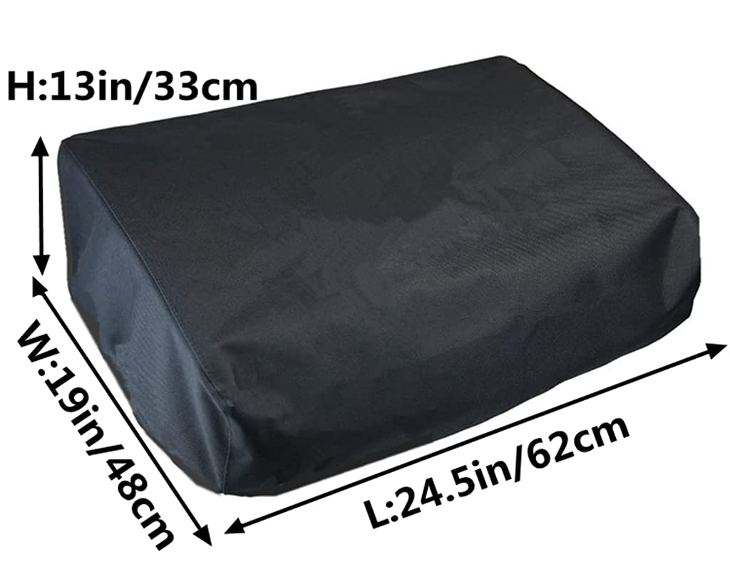 Heavy Duty 24 Inch Grill Cover Compatible with Cuisinart CGG-306, Royal Gourmet 24ββ Tabletop Griddle PD1301R/ PD1301S, Ninja OG751, Compatible with Pit Boss 75275 & PB336GS
