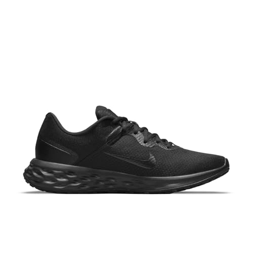 NIKE Men's Race Sneaker, Black Black Dk Smoke Grey, 10