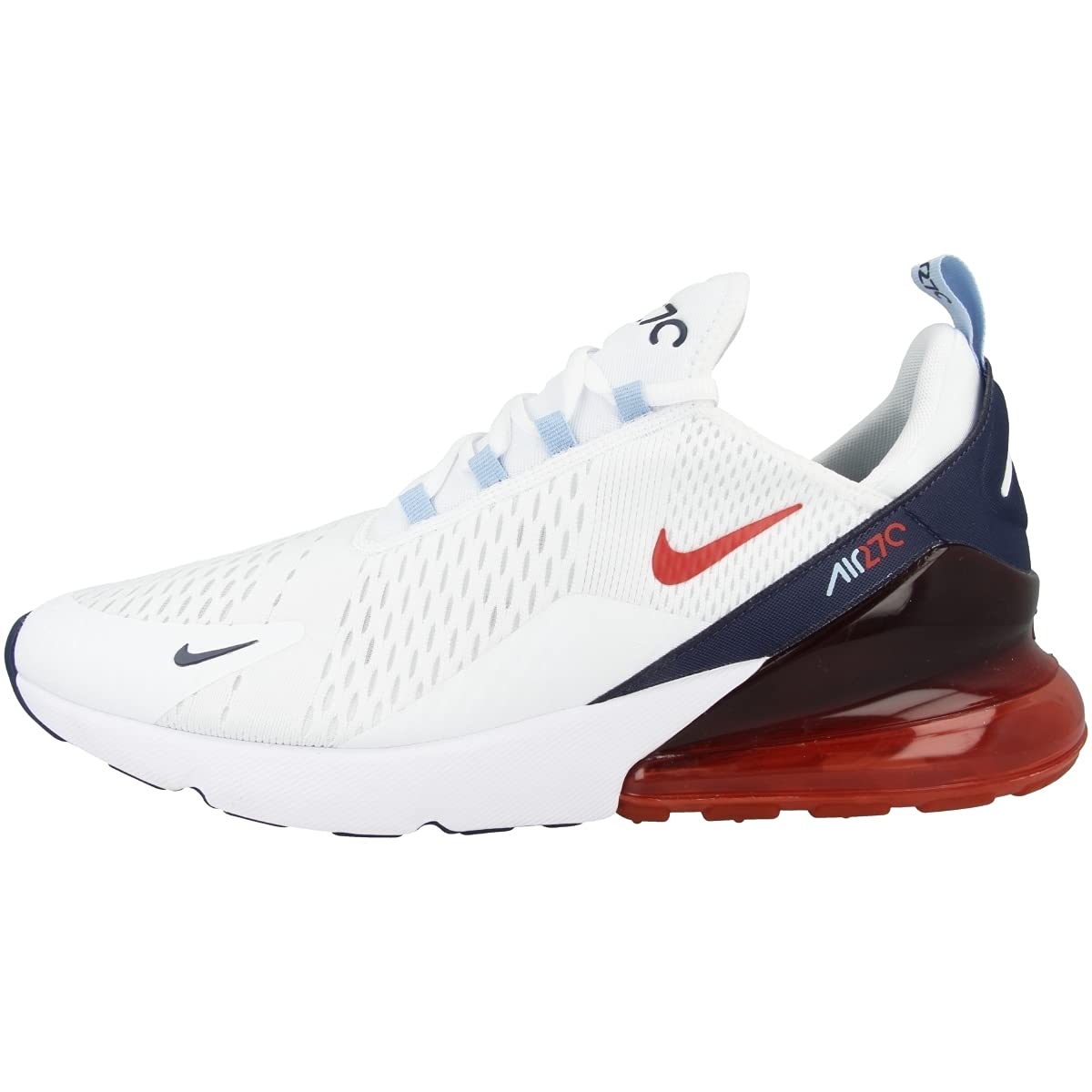 Nike Men's Low-top Trainer, White Chile Red Midnight Navy, 11.5