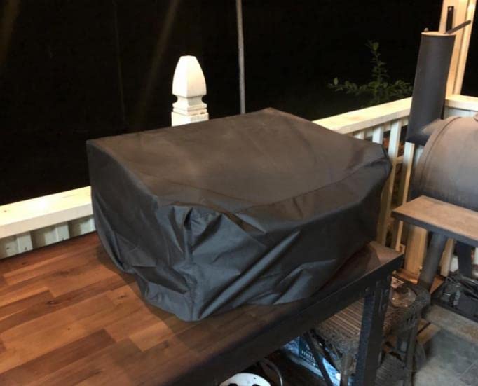 Heavy Duty 24 Inch Grill Cover Compatible with Cuisinart CGG-306, Royal Gourmet 24ββ Tabletop Griddle PD1301R/ PD1301S, Ninja OG751, Compatible with Pit Boss 75275 & PB336GS