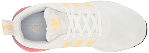 adidas Originals Women's Multix Sneaker, White/Orange Tint/Grey One, 6.5