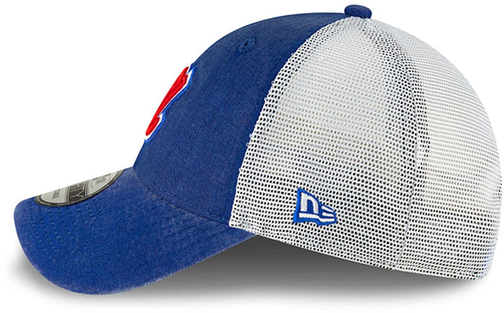 New Era Atlanta Braves Cooperstown Trucker 9Forty Adjustable Hat Blue