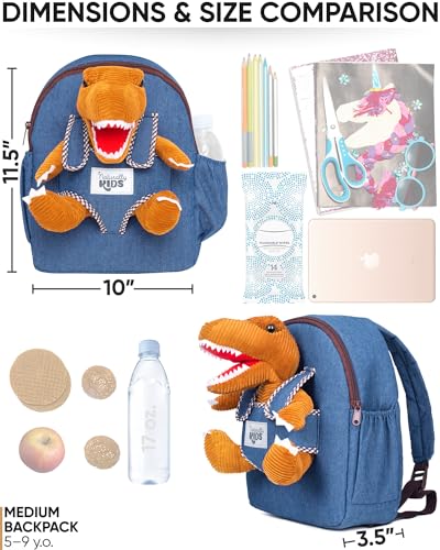 Dinosaur Toys for Kids 5-7, Gifts for 5 Year Old Boys, 4 Year Old Boy Birthday Gift, Toddler Dinosaur Backpack