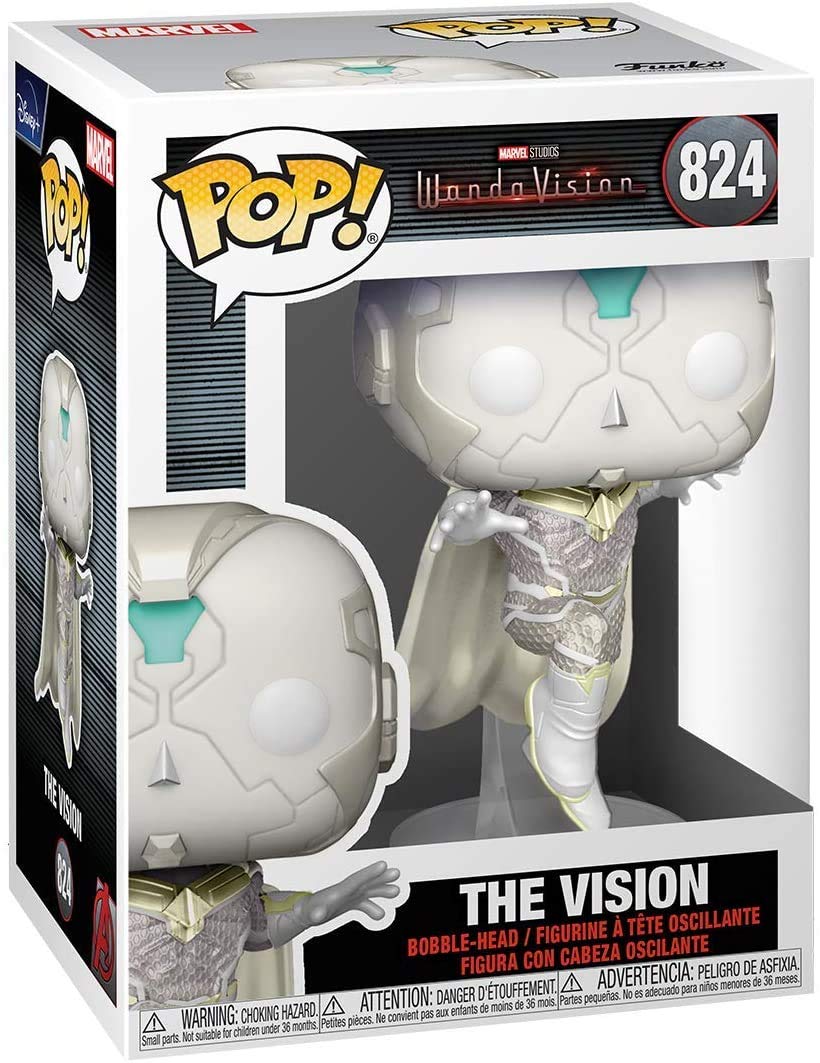 The Vision Pop #824 Pop TV: Wanda Vision Vinyl Figure (Bundled with EcoTek Protector to Protect Display Box)