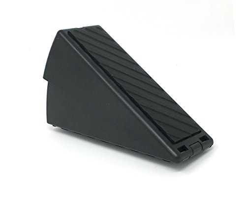 Heavy Duty Adjustable Spring Loaded Residential Door Wedge- This Self-Adjusting Doorstop Will Prop Open Virtually Any Door in Your Home | Fits Door Gaps ½-3" | Made in The USA | Veteran Manufacturer
