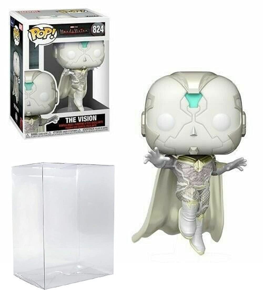 The Vision Pop #824 Pop TV: Wanda Vision Vinyl Figure (Bundled with EcoTek Protector to Protect Display Box)