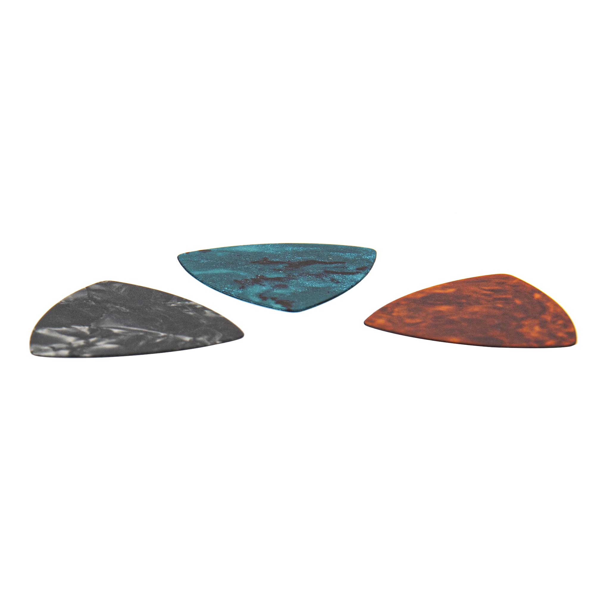 100PCS Yootones Guitar Picks Variety 0.46mm Thin Light Soft Gauge Colorful Compatible with Electric, Acoustic, or Bass Guitar(Mixed Colorful)