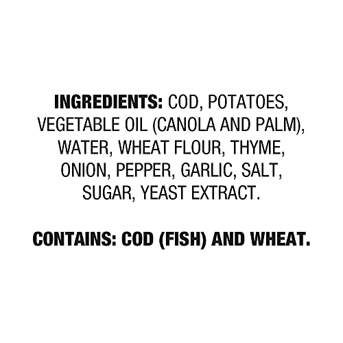 Amazon Brand, Aplenty Cod And Mashed Potato Tots, Seasoned With Thyme, 12 Oz (Frozen)