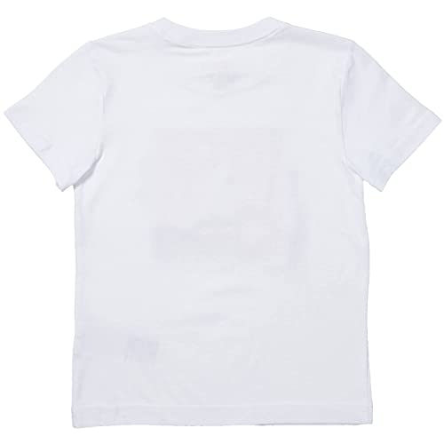 Jordan Boy's Patch Over Tee (Little Kids) White 6 (Little Kid)