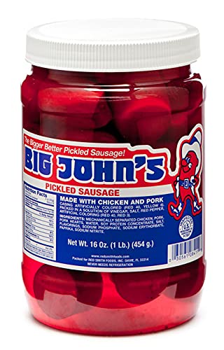 Big John's Pickled Sausage 16oz Jar