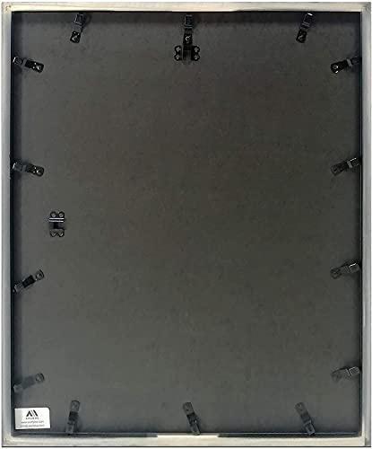 skyDrama Solid Wood 20x24 Picture Frame Black, Display 16x20 Photo without Mat or 20x24 Poster with Mat, Light Weight High Transparent Wooden 20by24 Frame for Wall - 20"x24"/Black/1Pack