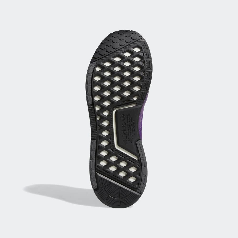 adidas Men's NMD_V3 Sneakers (Vivid Purple/White, 9)