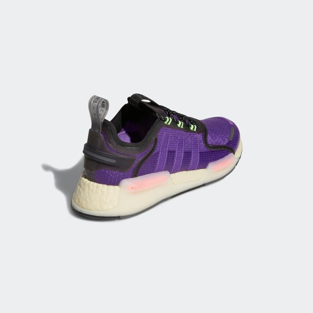 adidas Men's NMD_V3 Sneakers (Vivid Purple/White, 9)