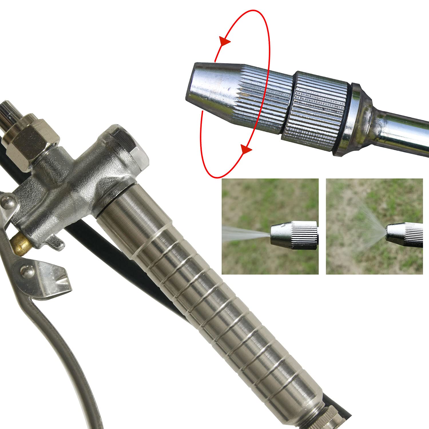sprayers in lawn and garden with extension wand and metal Stainless Steel handheld pump pump sprayer 1 gallon for home cleaning decks siding