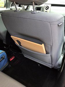 Wheeldesk Contractor Size (23 1/2" x 16 1/2") C-Desk Works Best in Larger Vehicles - Very Big Writing Surface - Mobile Office - Steering Wheel Laptop Table - Automobile Desk - Multipurpose Workstation