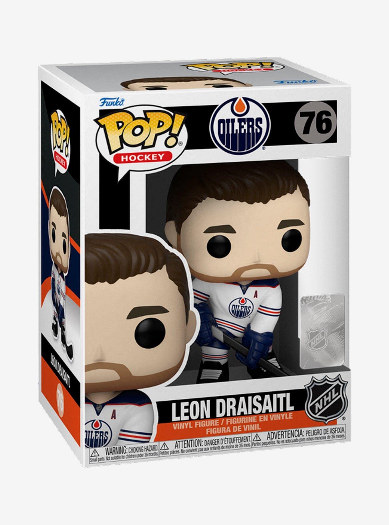 Funko POP Pop! NHL: Oilers - Leon Draisaitl (Road Uniform) Multicolor