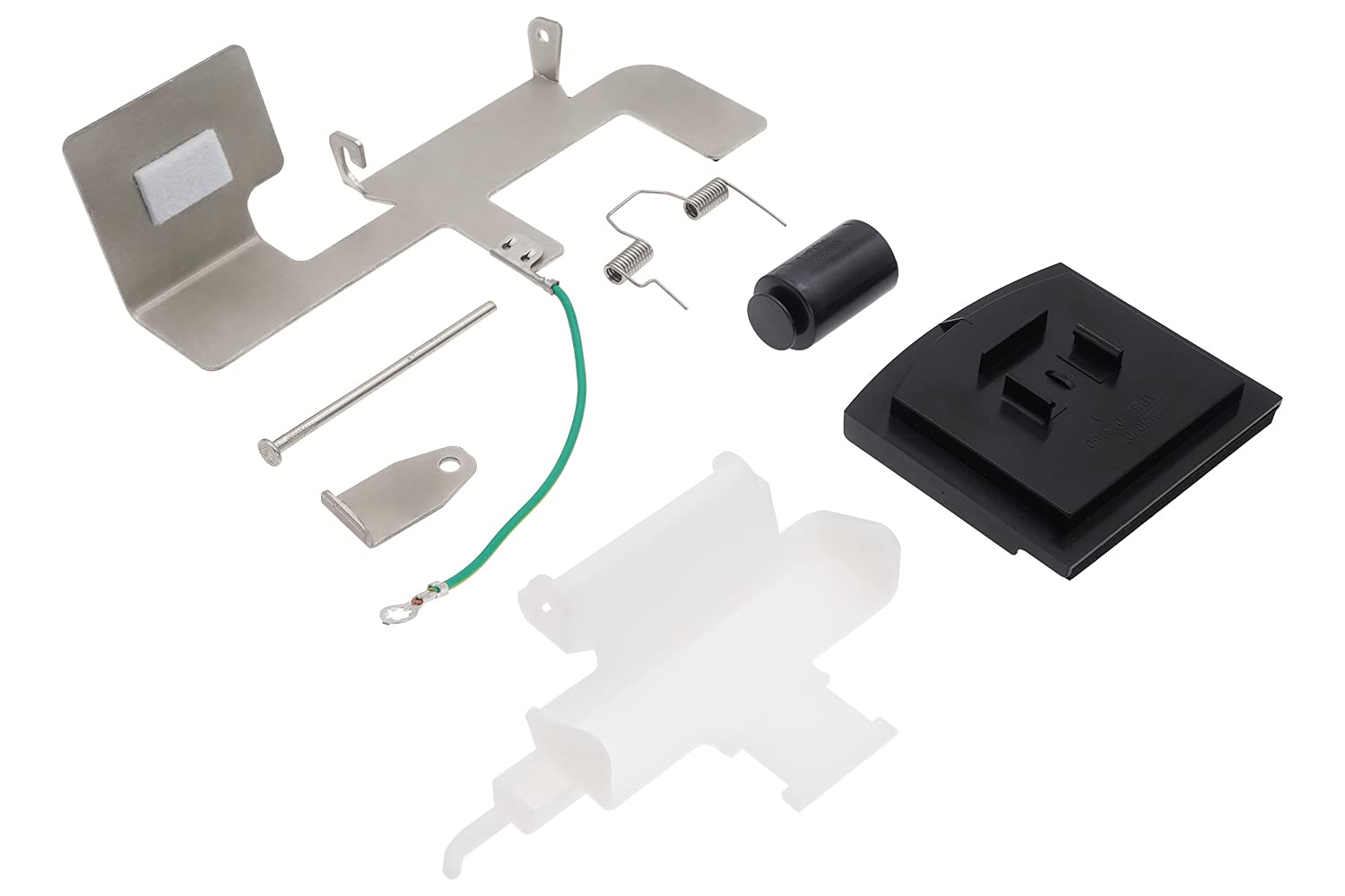 8201756 W10823377 Refrigerator Ice Dispenser Door Kit by SupHomie - Compatible with Whirlpool Refrigerators - Replaces AP3872692, 1164531, PS990120