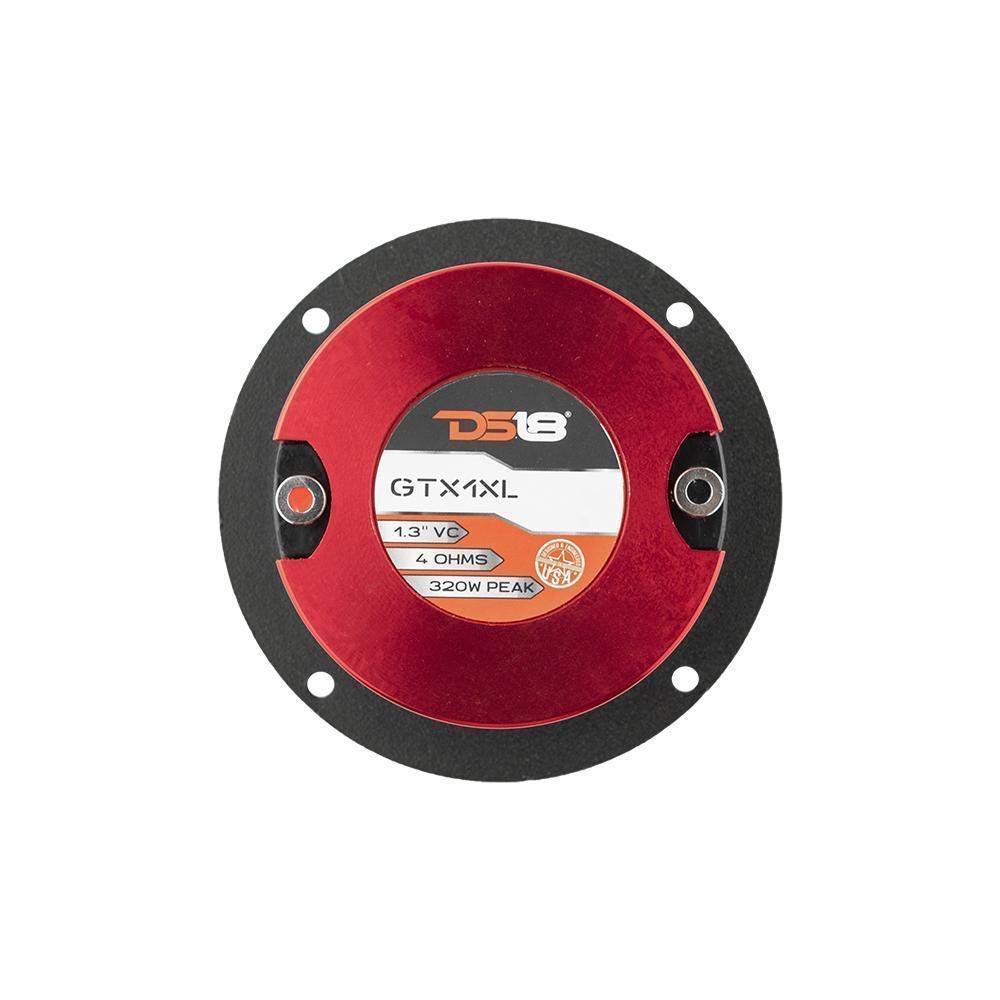 DS18 GTX1XL - Titanium High Compression Neodymium Super Bullet Tweeter 1.3” 320W Max 160W RMS with Built in Crossover`
