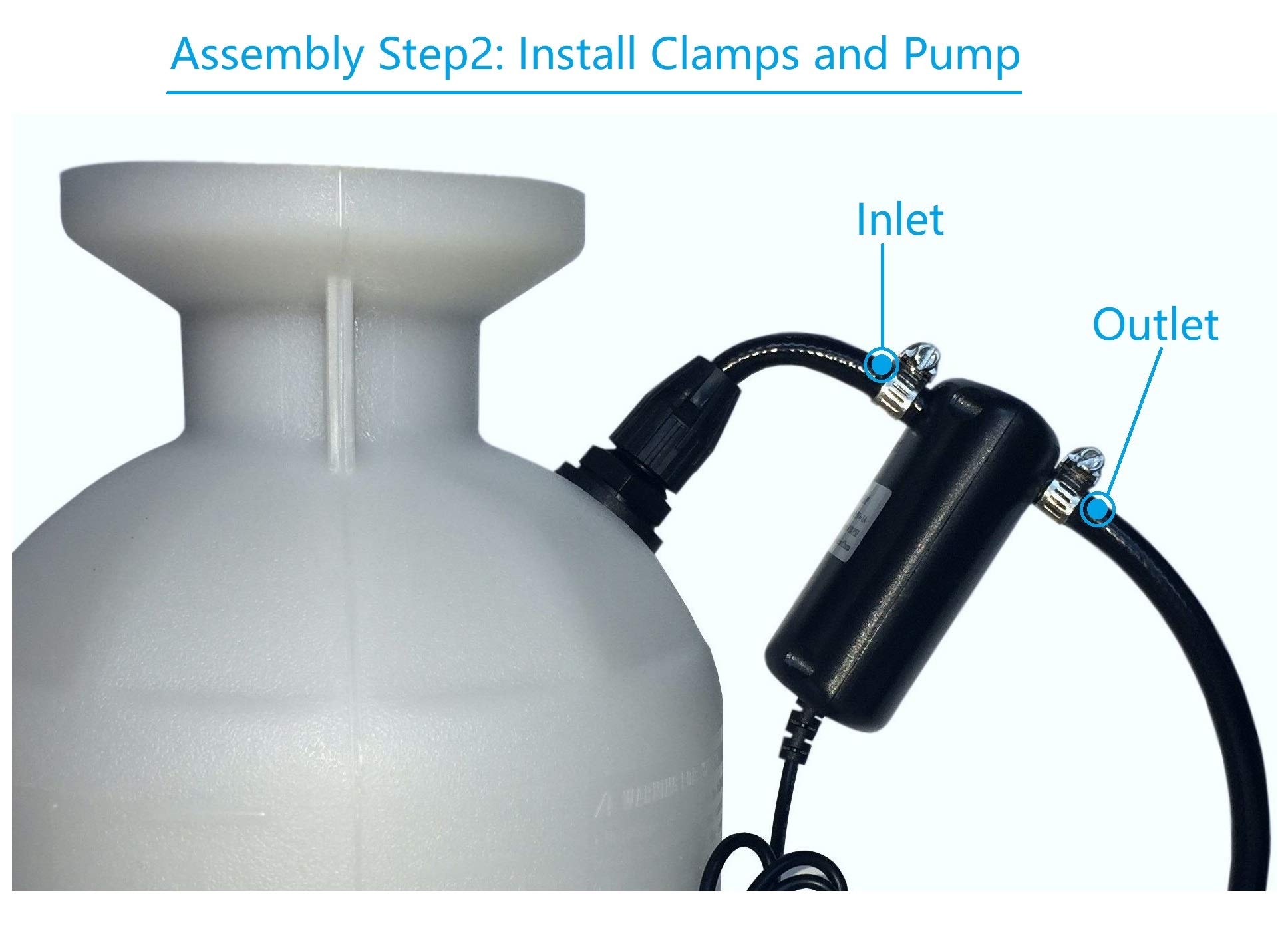 Electric Sprayer Pump to Upgrade Lawn and Garden Pressure Sprayer to Powered Sprayer (DIY pump)