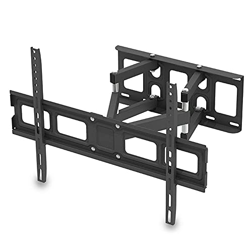 Stainless Steel Portable TV Wall Stand for Most 32-70 Inches Flat Curved TVs,Slim TV Wall Bracket up to 50KG Tilting Height Adjustable, Max VESA 600x400mm