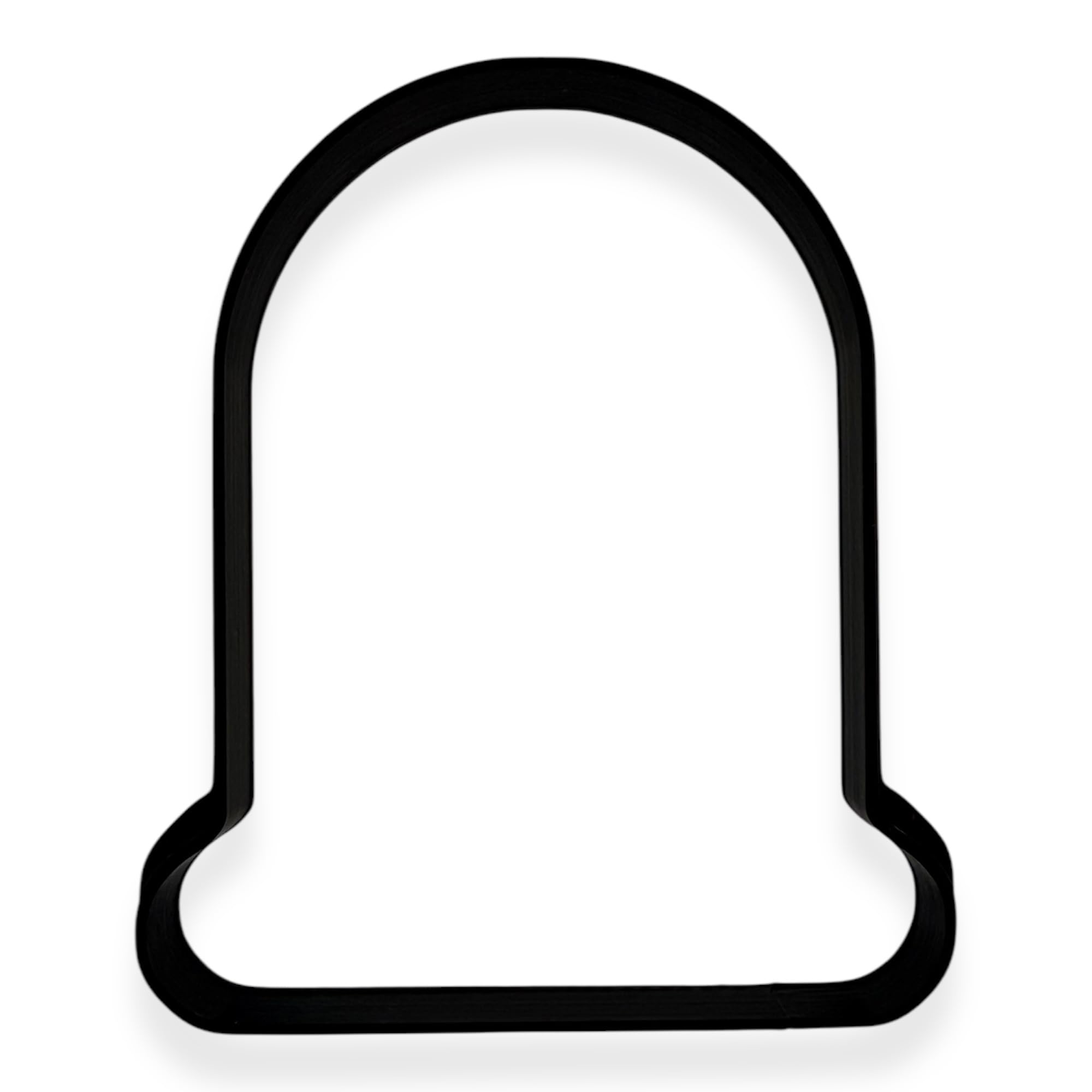 Cowboy Ten Gallon Hat or Tombstone Cookie Cutter with Easy to Push Design, for Baby Shower, Work Events, and Birthday Celebrations (4 inch)