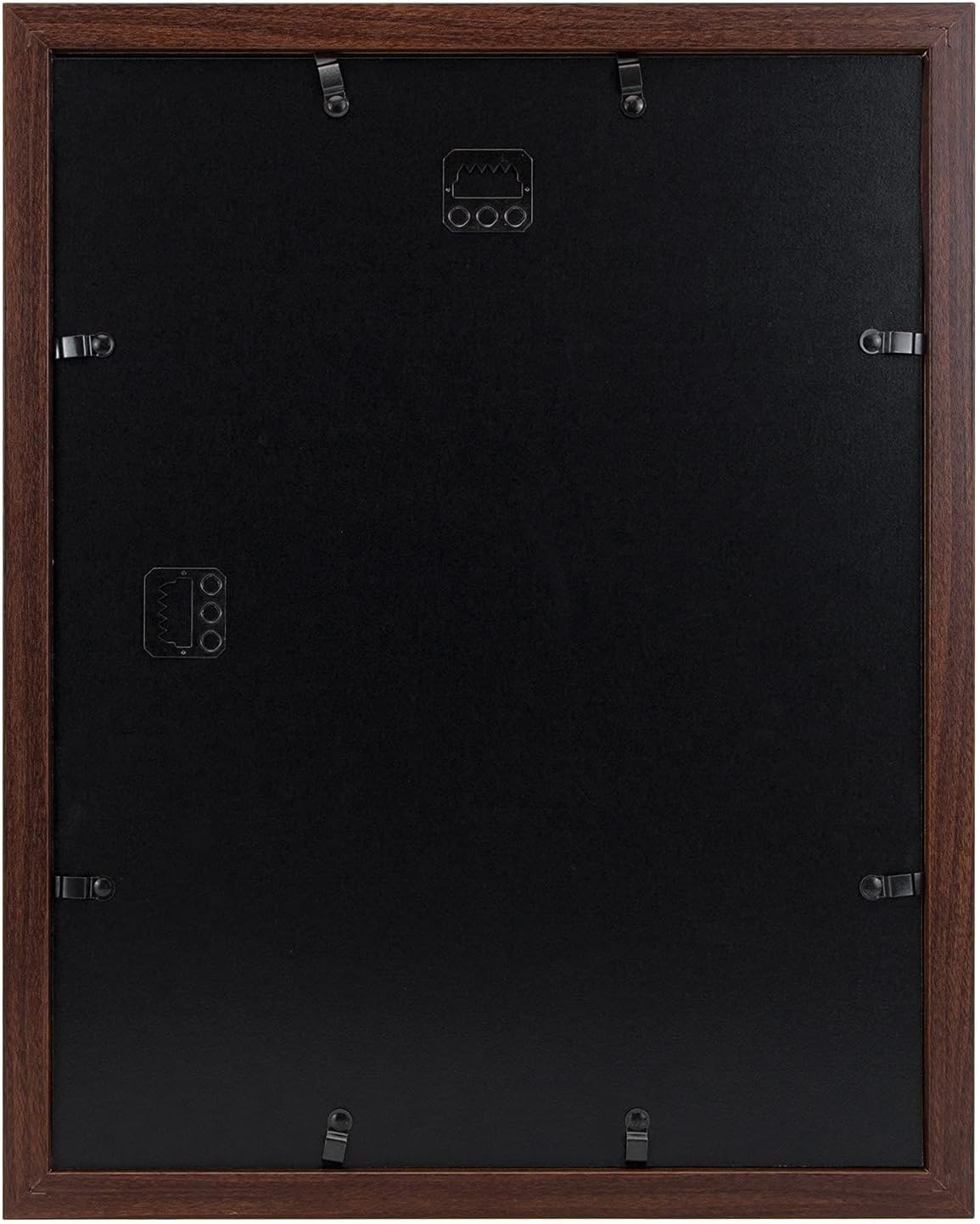 AUEAR, 11x14 Picture Frames 2 Pack, for 8x10 with Mat or 11 by 14 Gallery Wall Frame Vertical Horizontal Display (11x14, Walnut, 2-Pack)