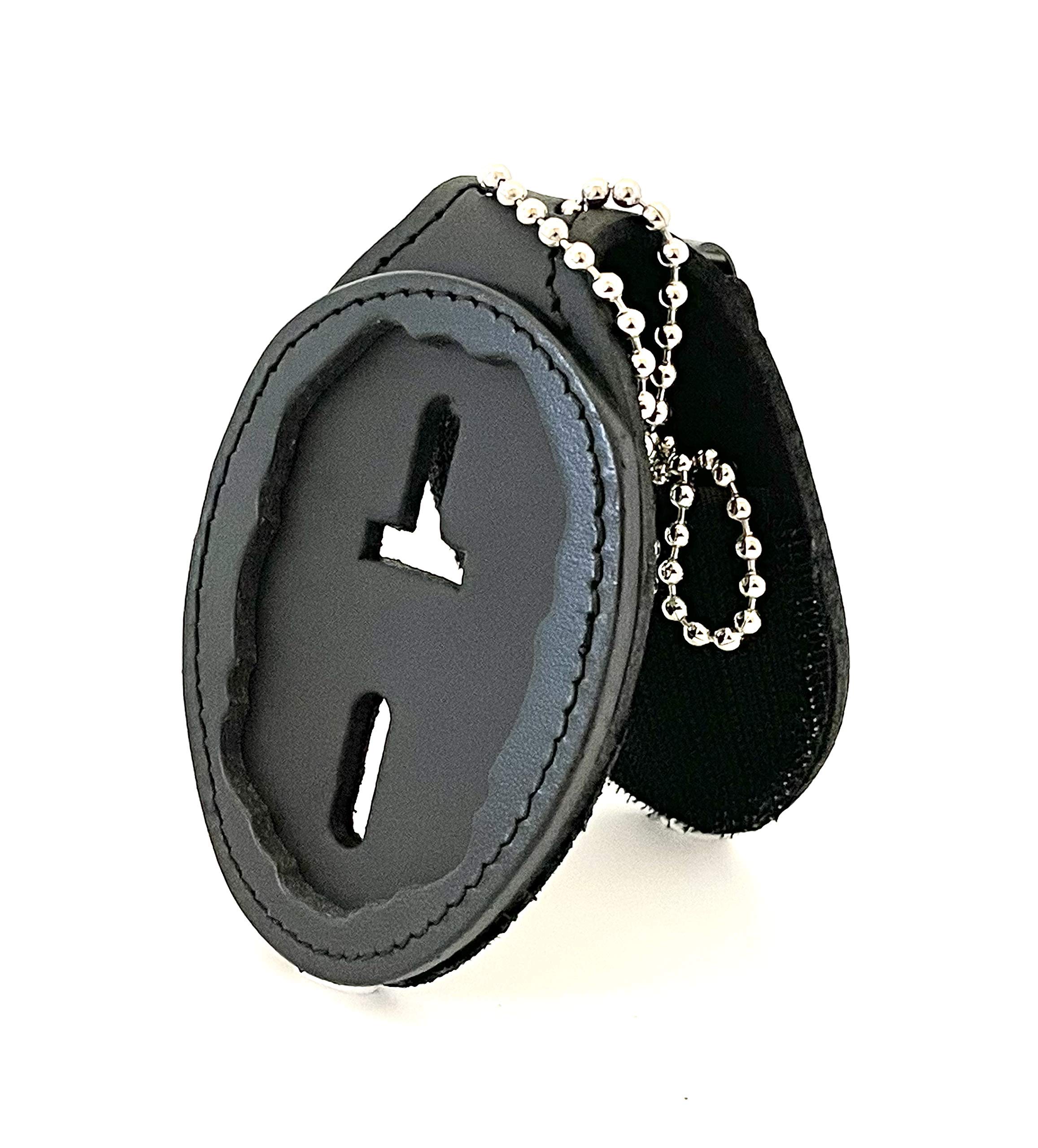 Perfect Fit Shield Wallets Pennsylvania State Police and Pennsylvania State Corrections. PSP/PSC Clip on Badge Holder with Neck Chain