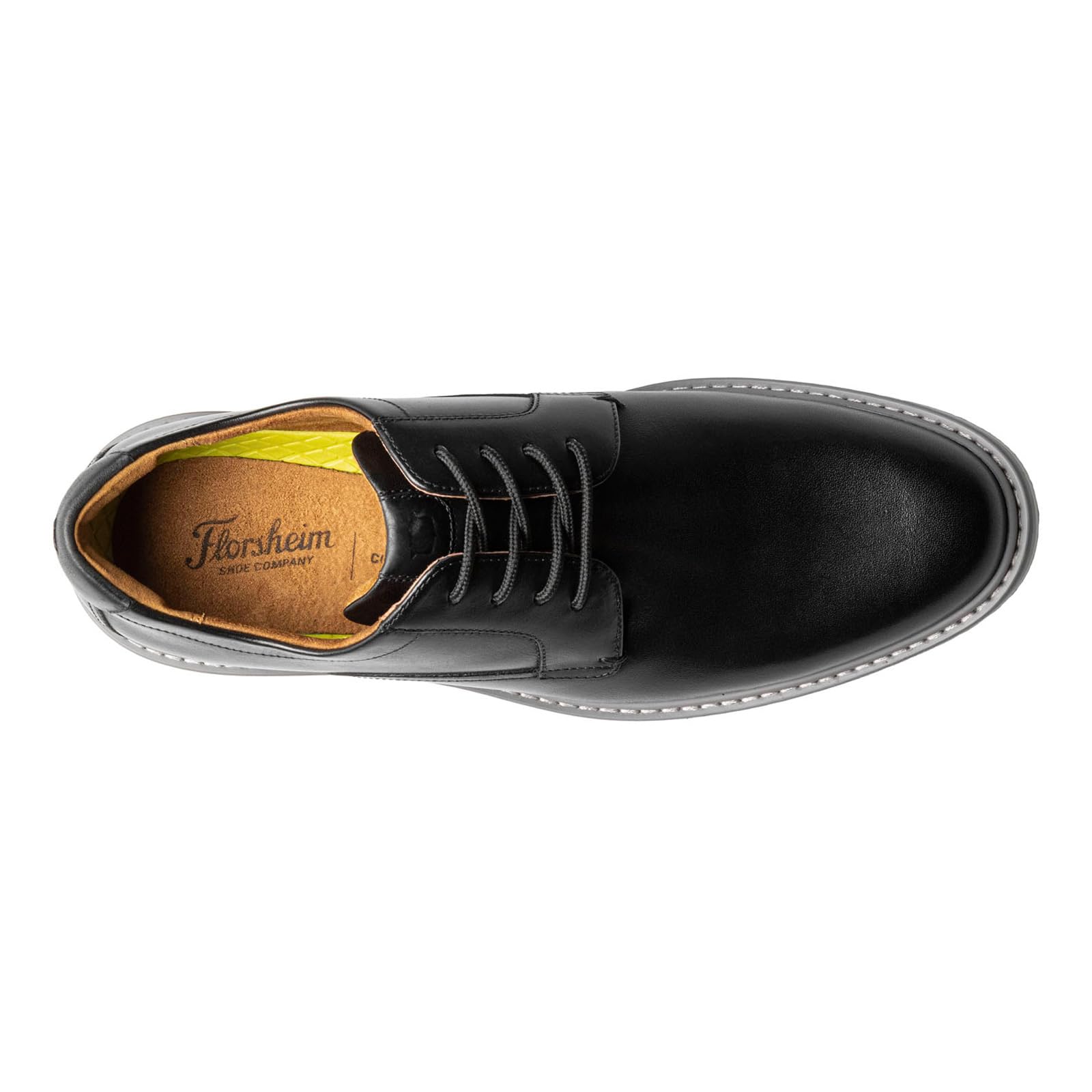 Florsheim Norwalk Plain Toe Oxford Men's Oxford, 12 2E US, Black