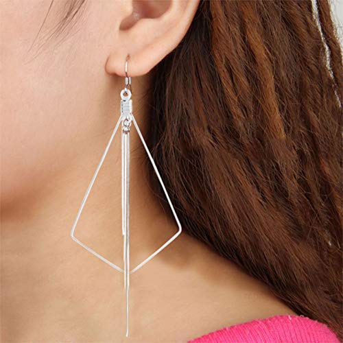 120Pcs Beading Hoop Earrings for Jewelry Making,Triangle Beading Earrings Hoop Bulk Jewelry Making Beading Supplies Teardrop Rhombus Geometric Earring Hoop for DIY Craft Earring Hoops(Gold K /White K)