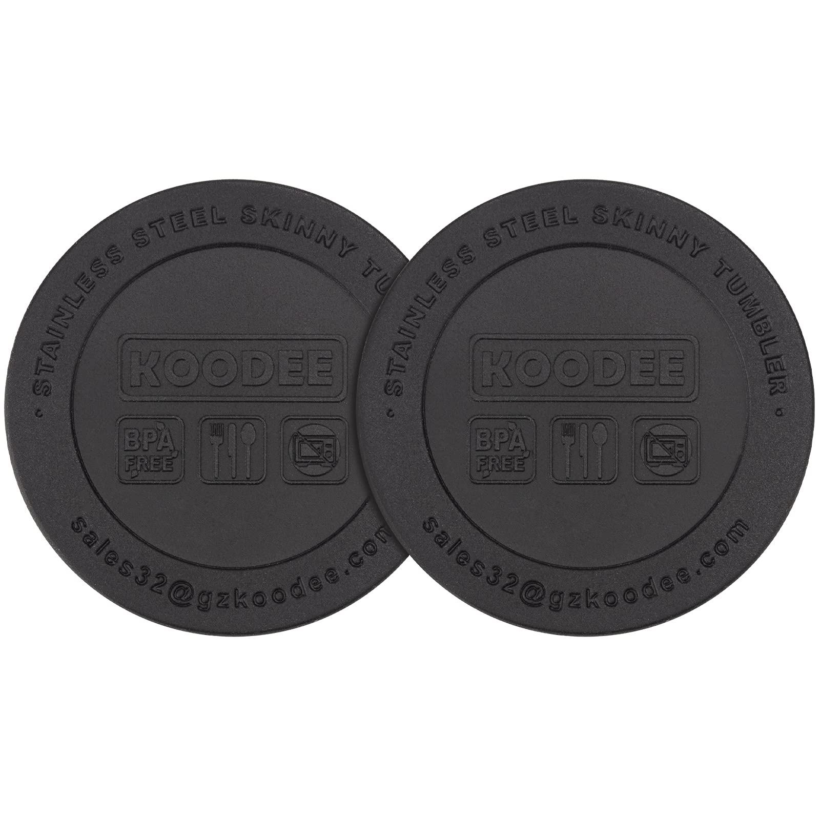koodee Silicone Bottom for Tumblers, Protective Cup Mat Non-Slip Rubber Bottom for 20 oz Skinny Tumbler
