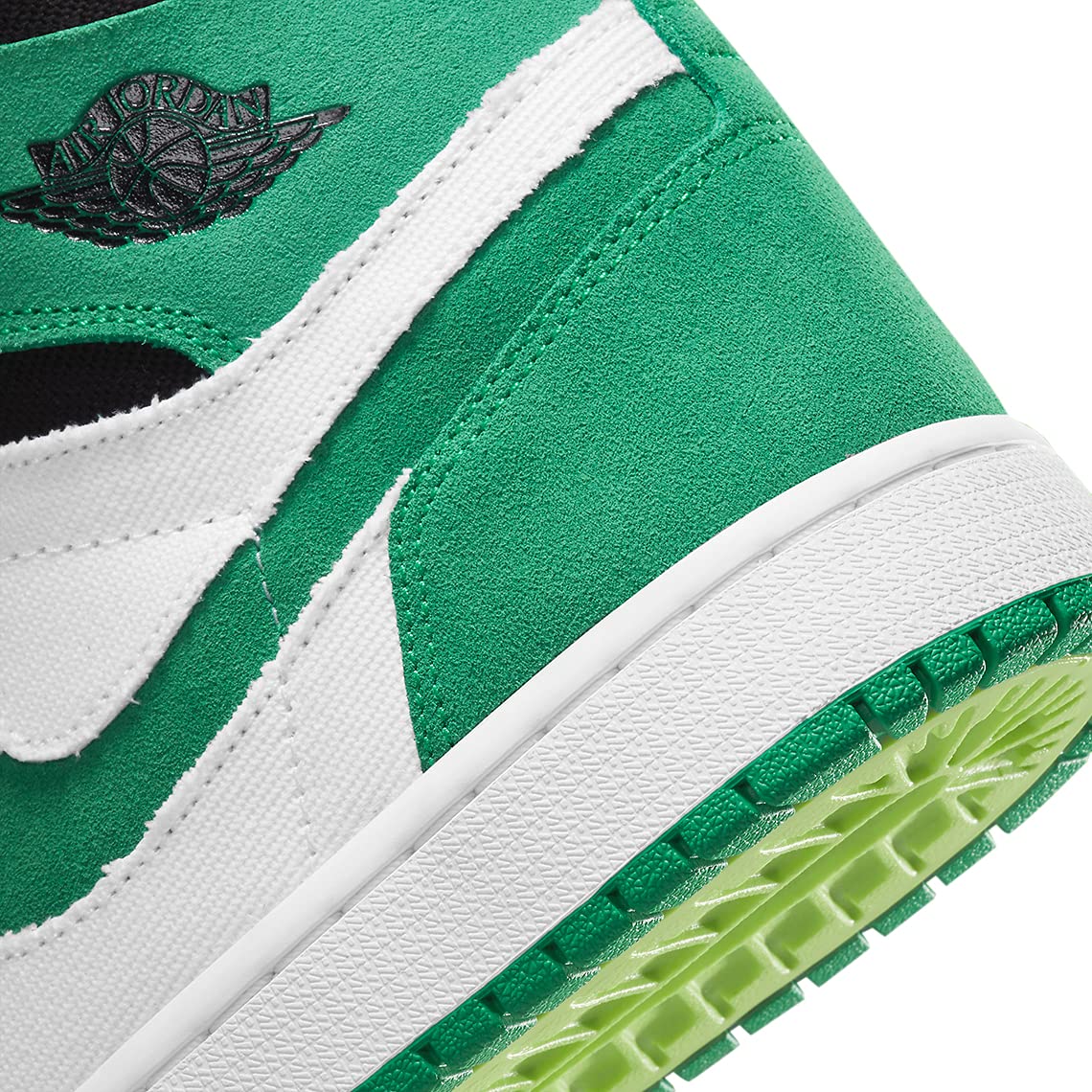 Jordan Mens Air 1 High Zoom CMFT CT0978 300 Stadium Green - Size 9.5