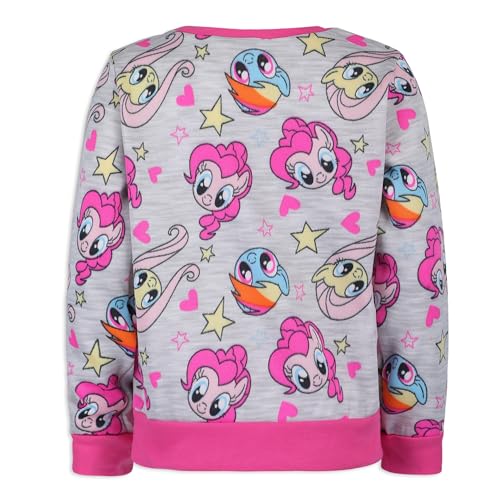 My Little Pony Girls Long Sleeve Sweatshirt and Pants Set for Little and Big Kids