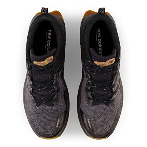 New Balance Men's Fresh Foam X Hierro V7 Running Shoe, Black/Black, 8.5