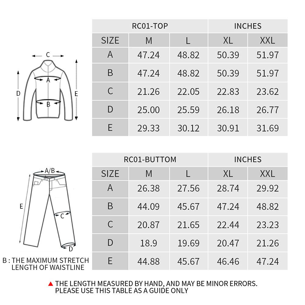 Scoyco® Motorcycle Rain Gear Jacket Coat with Pants for Man Waterproof Comfortable fit Cycling Bike (Green, L)