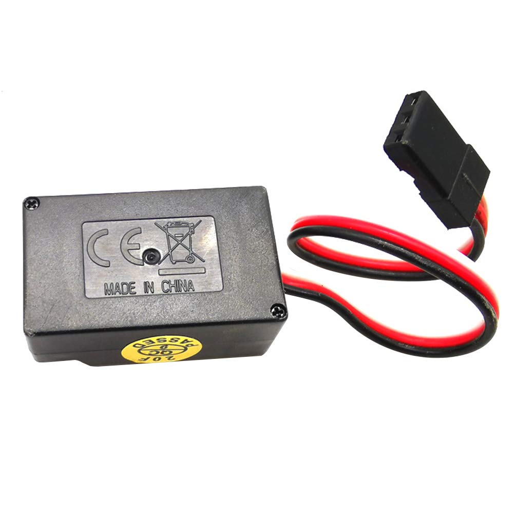 Mini Gyro Module for RC Cars Drift Drive, Automatic Stability Control Gyro | Sensitivity Adjustable, Easy to Operate, R484 Analog SMM System Mini RC Car Gyro Stabilizer 4-6V for WPL D12