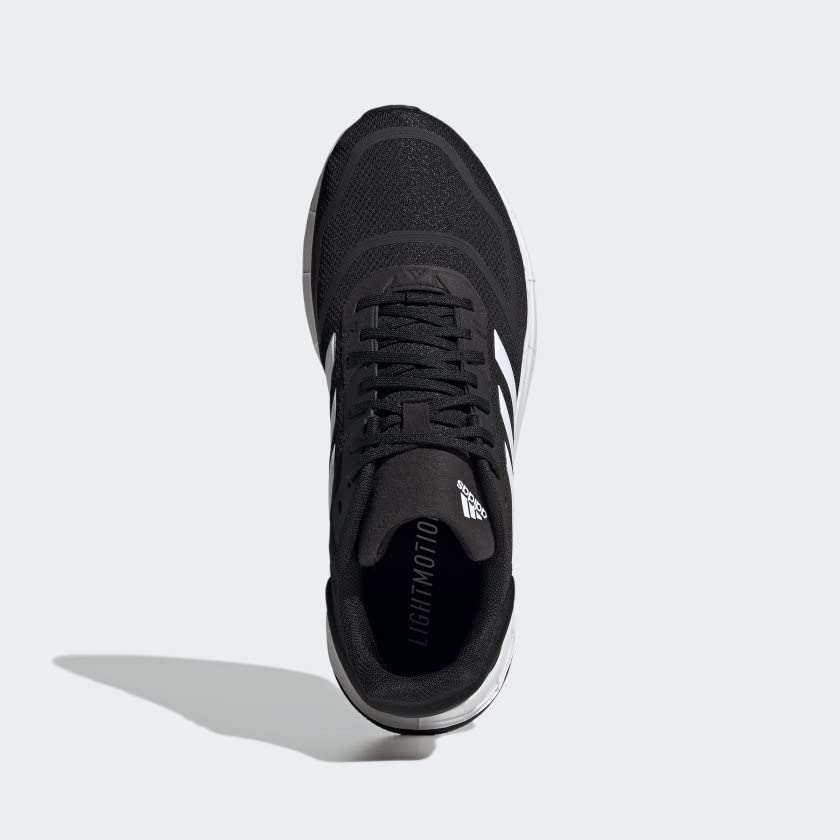 adidas Men's Duramo Sl 2.0 Running Shoe, Black/White/Black, 10
