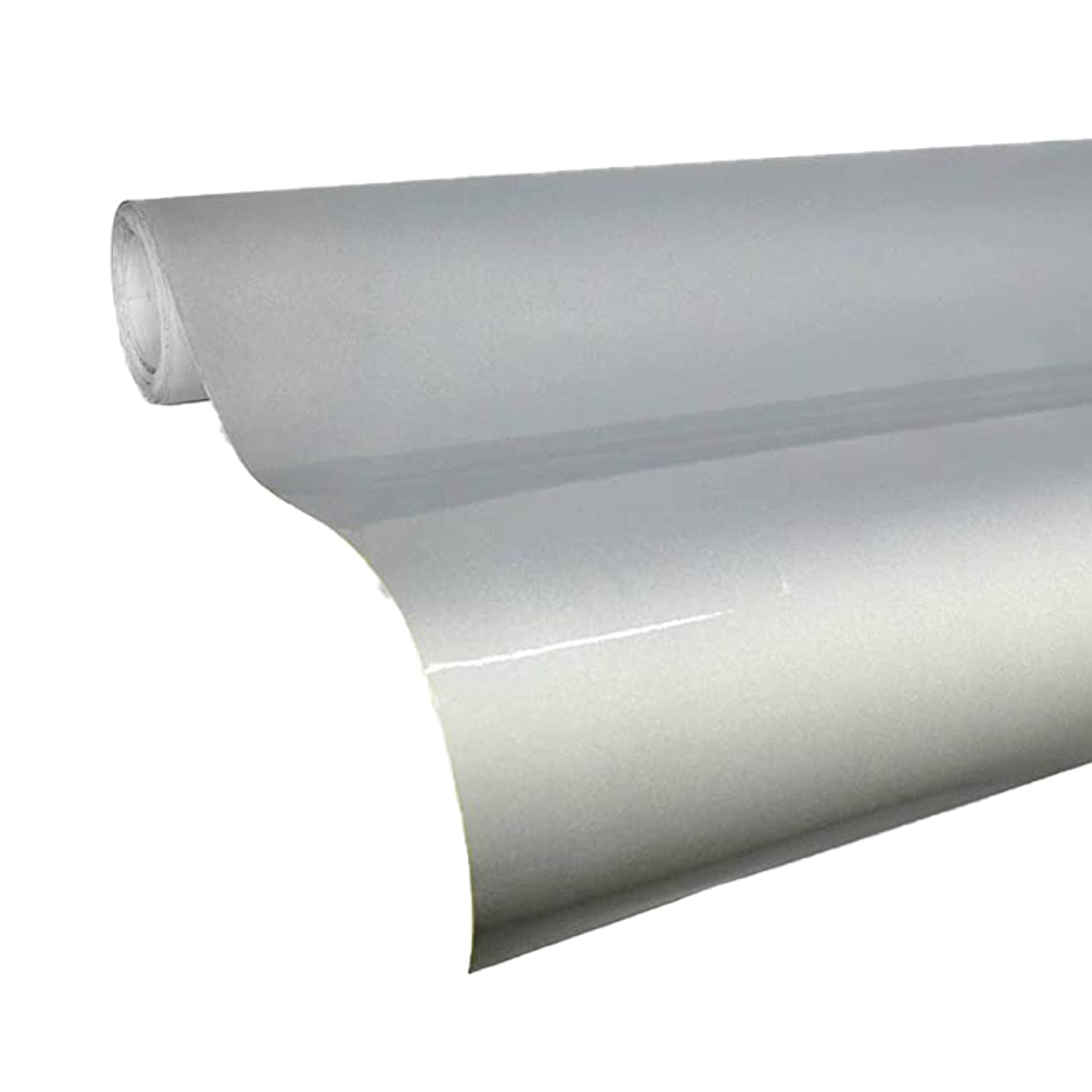 VViViD DECO65 Reflective Permanent Adhesive Craft Vinyl Roll for Cricut, Silhouette & Cameo (Silver, 12" x 4ft)