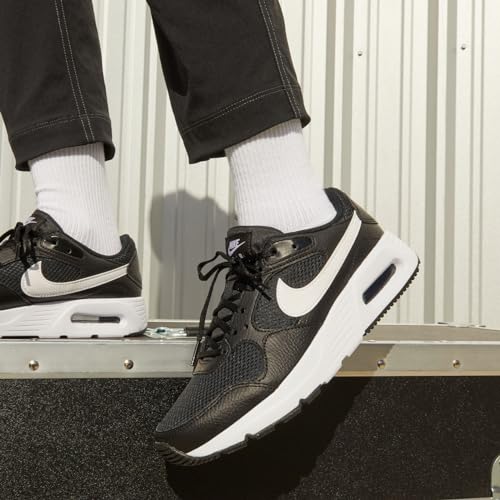 Nike Men's Low-Top Sneakers, Black/White, 7