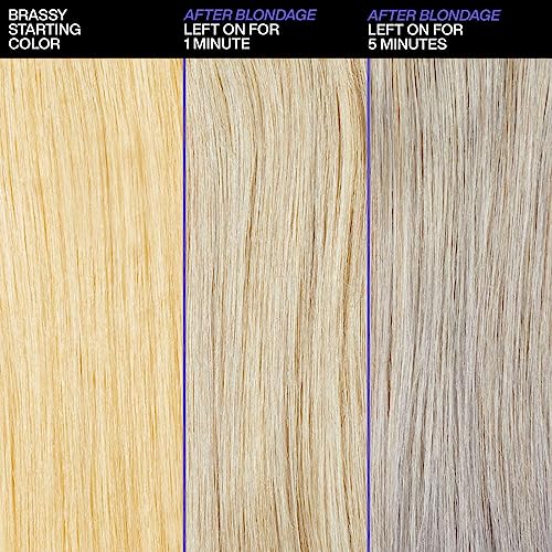 REDKEN Extend Blondage Color Depositing Purple Shampoo and Conditioner |Toner For Blonde Hair | Neutralizes Brass & Moisturizes Hair | With Pure Violet Pigments