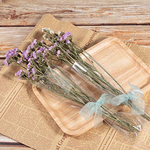 PH PandaHall 3x9 Cellophane Treat Bags, 200pcsTreat Bags Clear Heat Seal Cello Bags Long Candy Gift Treat Bags Pretzel Bags for Cookies Candies Small Homemade Arts Party Favor Gifts Bags