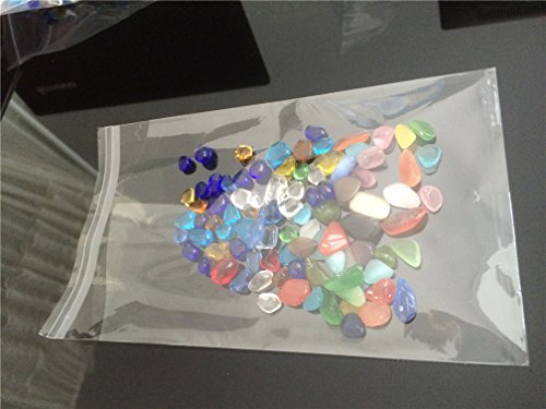 TR318 Clear Resealable Cello Cellophane Bags Good for Bakery, Candle, Soap, Cookie (4x6inch-100Pcs)