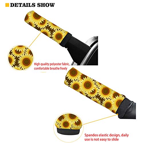 Jeiento Boho Mandala Printed Shift Knob Cover Car Handbrake Cover 2 Pieces Car Interior Accessiores for Women Men Protector Universal Fit Most SUV Van Sedan Truck