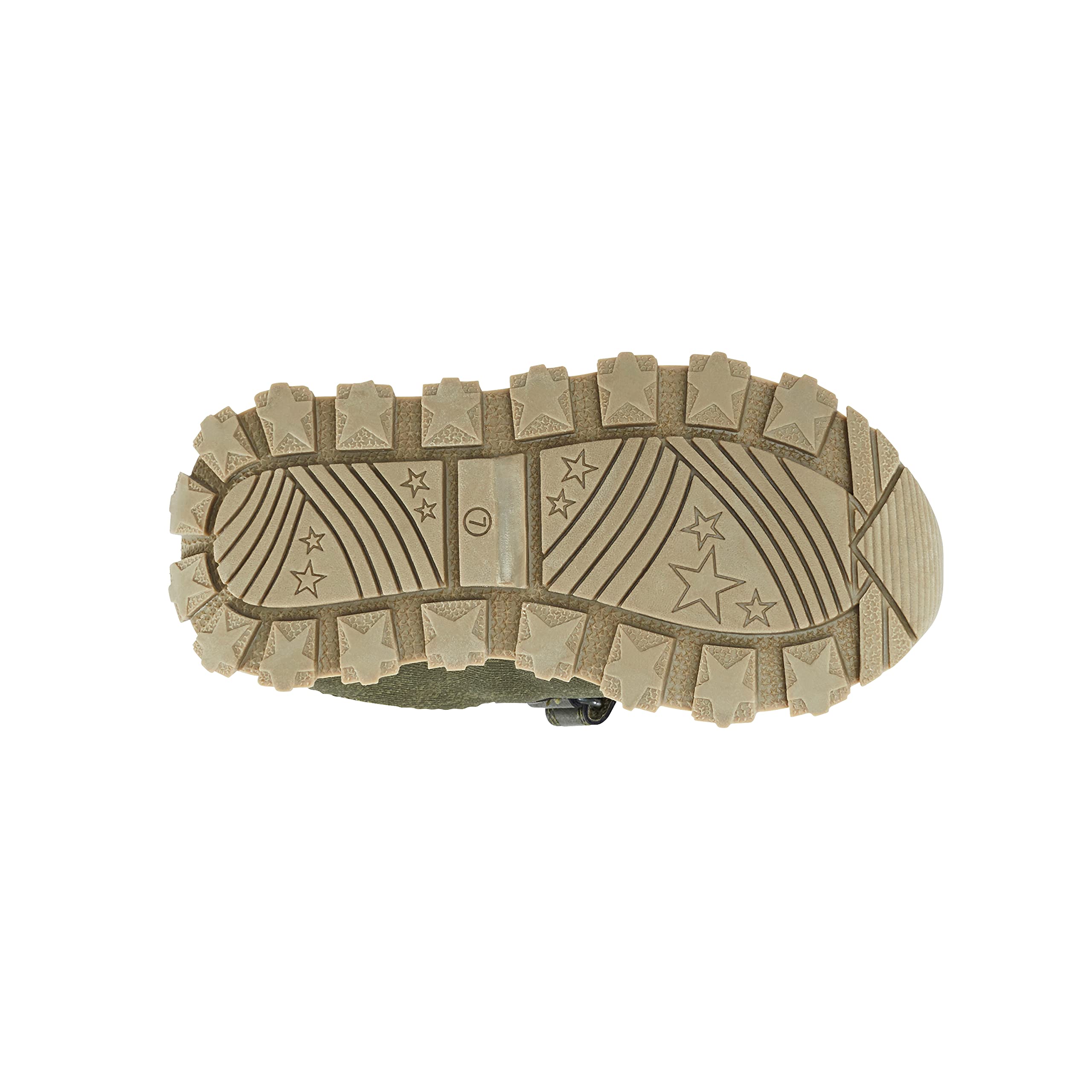 Simple Joys by Carter's Kids Bailey Athletic Sneaker Running Shoe, Olive, 4 US Unisex Toddler