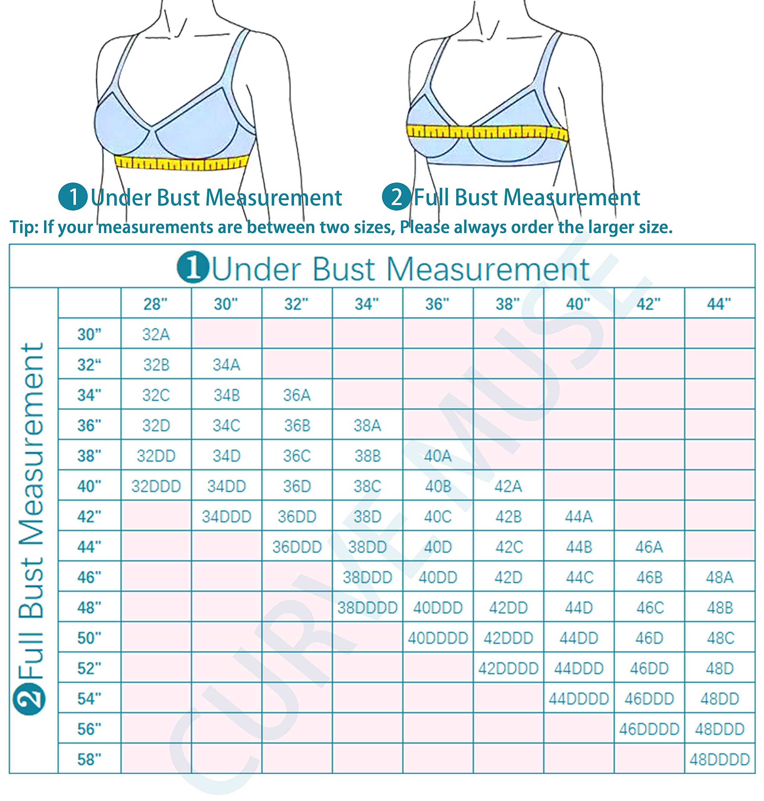 Curve Muse Women's Plus Size Minimizer Lace Full Coverage Unlined Wireless Bra-2Pack-Red,Black-36DDD
