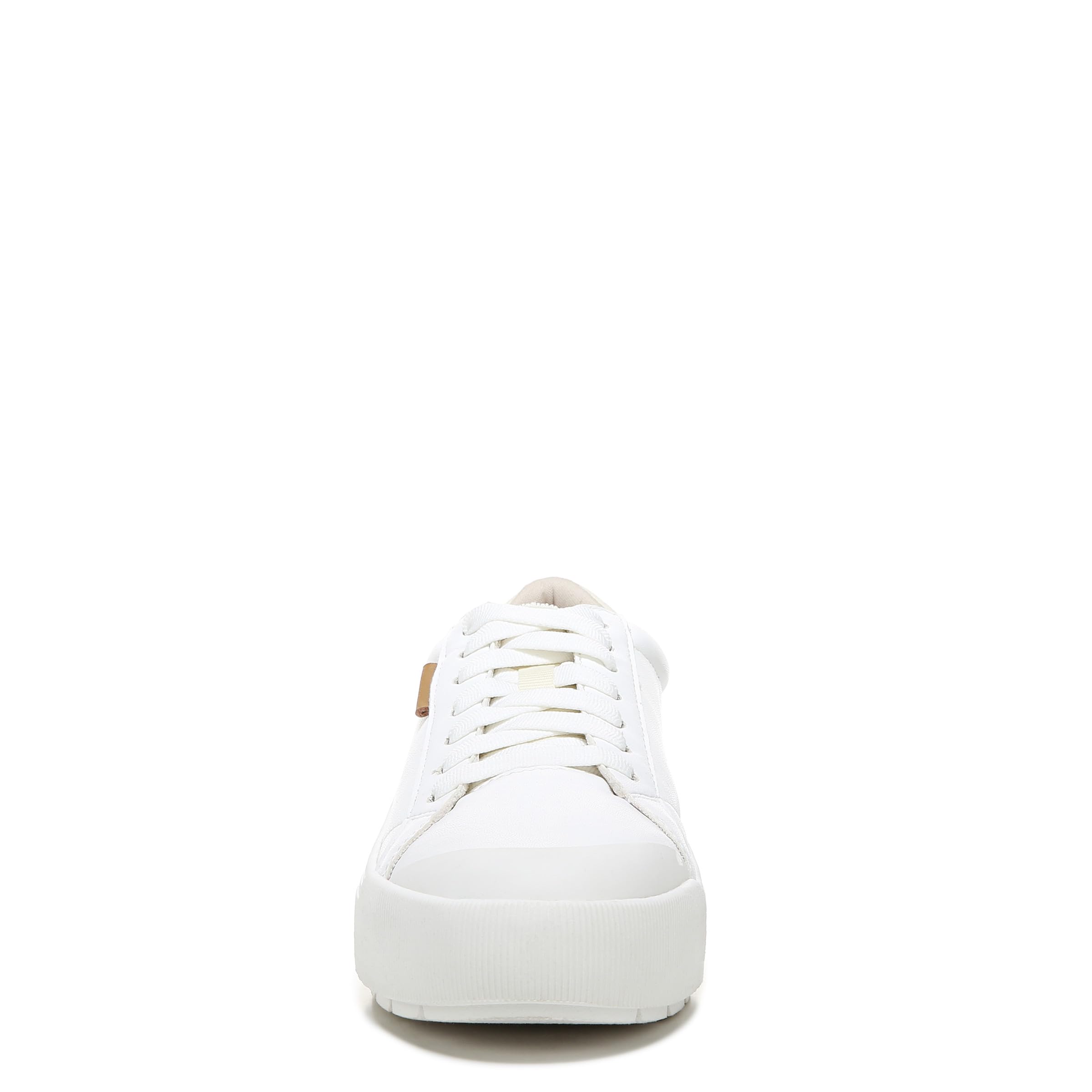 Dr. Scholl's Shoes Womens Time Off Platform Slip On Fashion Sneaker,White Smooth,6.5