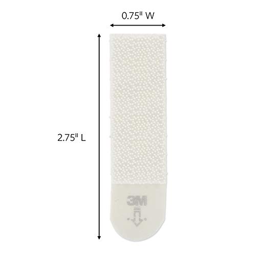 Command Medium Picture Hanging Strips, Damage Free Hanging Picture Hangers, No Tools Wall Hanging Strips for Living Spaces, 16 White Adhesive Strip Pairs(32 Command Strips)