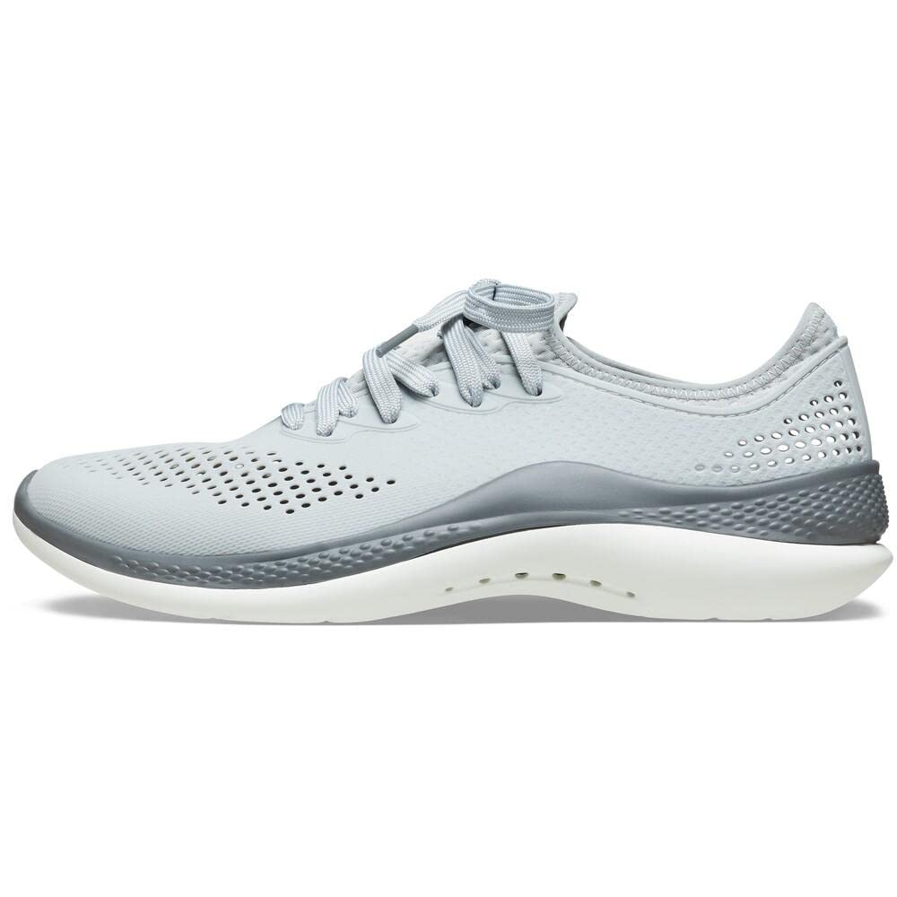 Crocs Men's LiteRide 360 Pacer Sneakers, Light Grey/Slate Grey, 9 Men
