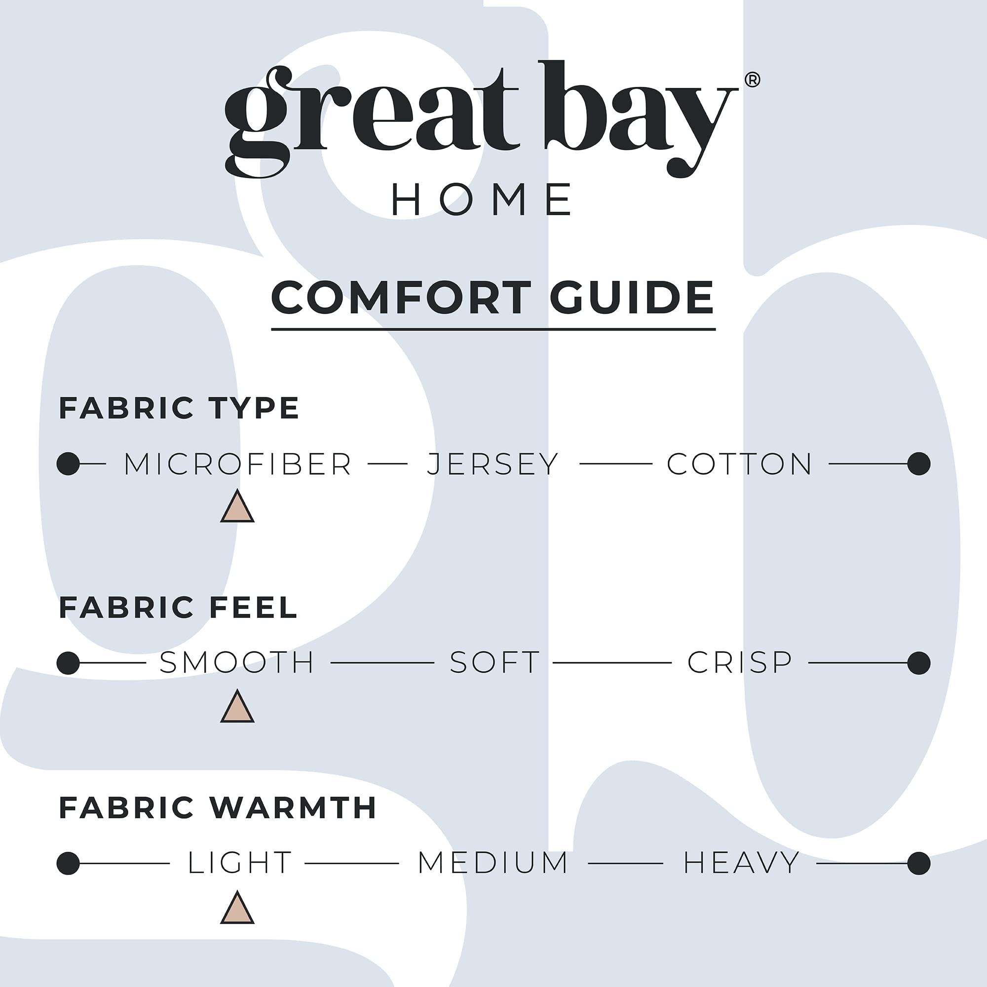 Great Bay Home 4-Piece Queen Size Stripe Microfiber Sheet Set | Ultra-Soft, Brushed Bedding Sheets & Pillowcases | Wrinkle Free, Comfortable, All-Season Bed Sheets (Queen, Taupe)