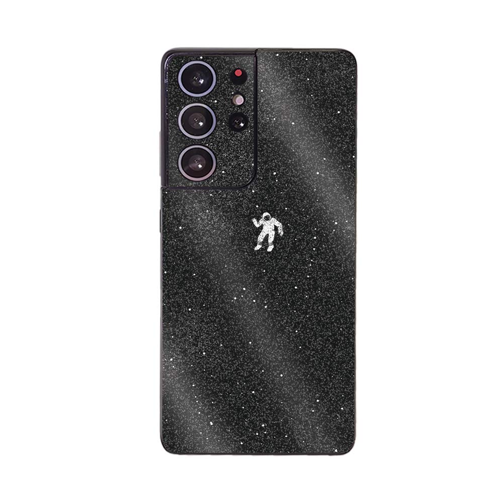 MightySkins Glossy Glitter Skin Compatible with Samsung Galaxy S21 Ultra - Gravity | Protective, Durable High-Gloss Glitter Finish | Easy to Apply, Remove, and Change Styles | Made in The USA