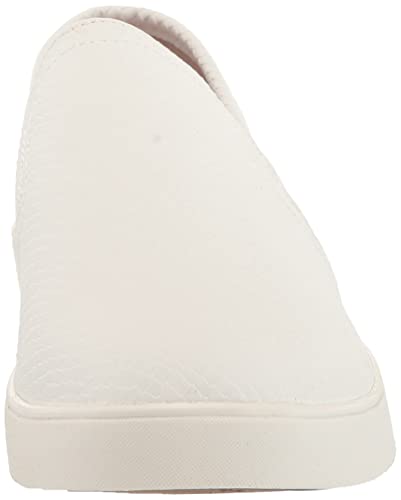 Dr. Scholl's Shoes Women's Luna Sneaker, White Snake, 8.5